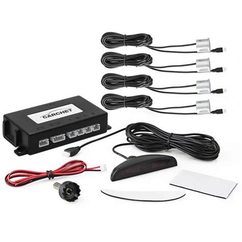 CARCHET Car Parking Sensor Sensors Digital LED Display Reverse Radar System Parking System