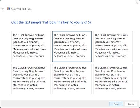 What Does Each Step In The Cleartype Text Tuner Do Reupen S Blog