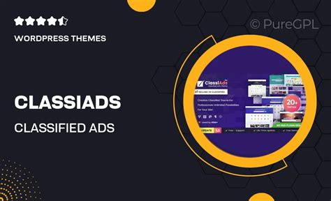 Download Classiads Classified Ads Wordpress Theme V622