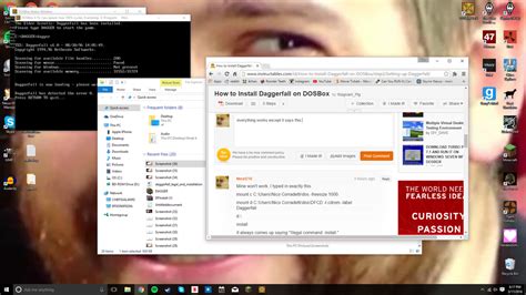 how to install daggerfall on dosbox 3 steps instructables