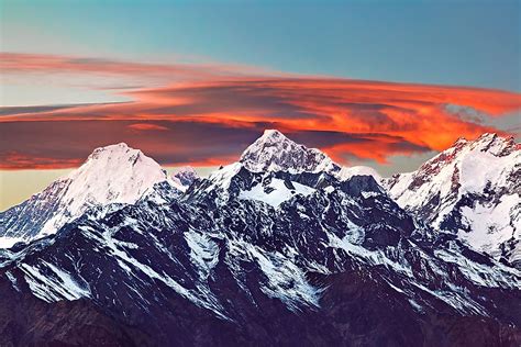 The Tallest Mountains In The World Worldatlas