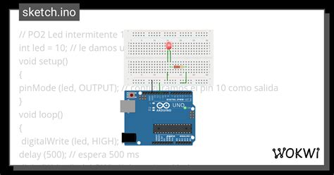 PRÁCTICA 2 Wokwi ESP32 STM32 Arduino Simulator