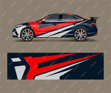 Premium Vector Sport Car Racing Wrap Design Vector Design Template