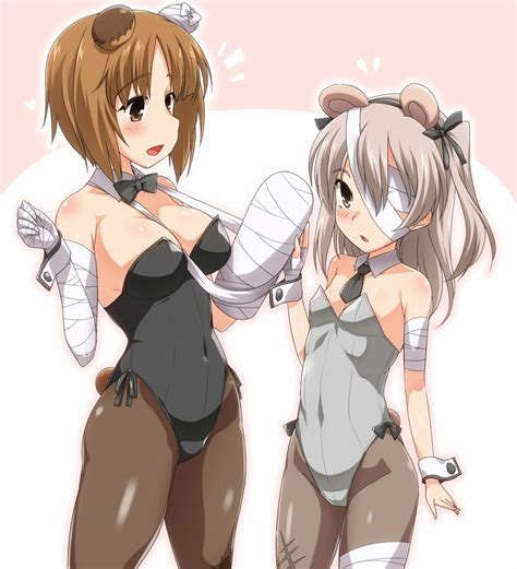 Nishizumi Miho Shimada Arisu And Boko Girls Und Panzer Drawn By