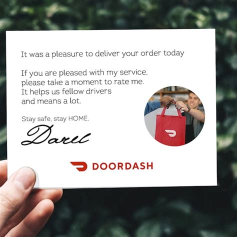 Instacart Thank You Doordash Stickers Etsy