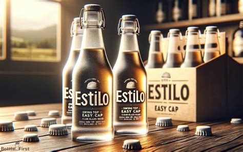 Estilo Swing Top Easy Cap Clear Glass Bottles Bottlefirst