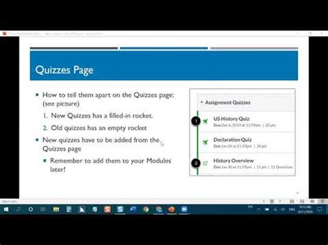 Canvas New Quizzes August 2020 YouTube