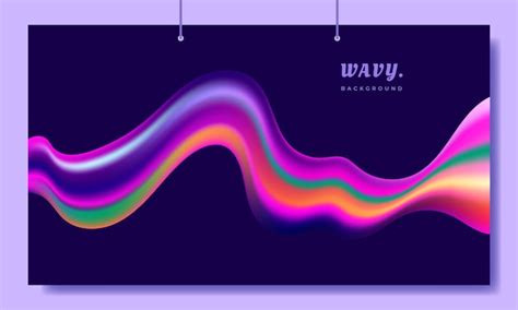 Premium Vector Colorful Wavy And Fluid Gradient Mesh Background