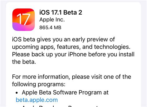 Apple Releases Ios 17 1 Beta 2 Along With Second Betas For Macos 14 1