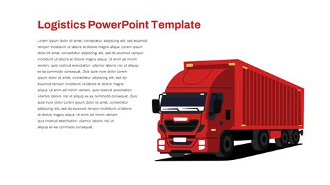 Free Logistics Presentation Template Slidebazaar