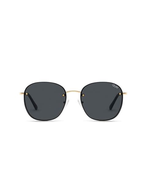 Quay Australia Jezabell Rimless In Goldsmoke Fashionpass
