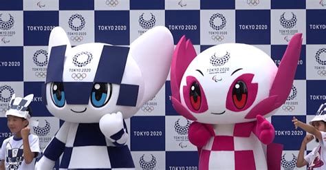 Miraitowa And Someity Tokyo 2020 Mascots Make Official Debut