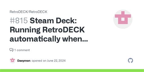 Steam Deck Running RetroDECK Automatically When Booting Into Game Mode
