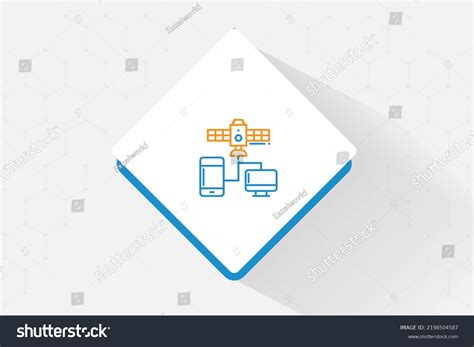 Mobile Device Management Mdm Icon Vector Stock Vector Royalty Free