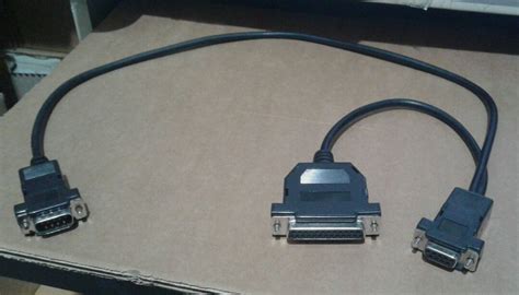 Computer Dua Bendera Jakarta Kabel Splitter Serial Db9 Female To Db25