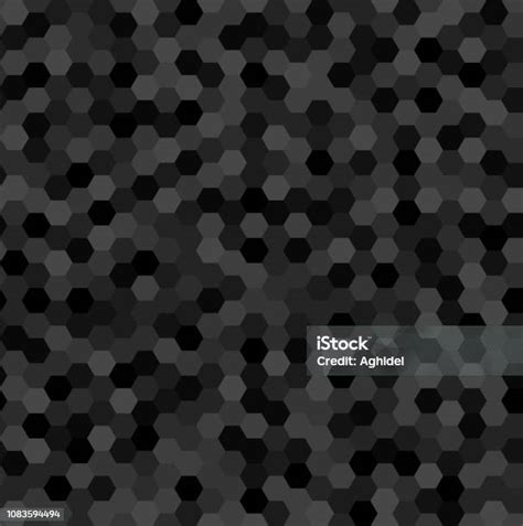 어두운 육각형 모양입니다 간단한 검은 배경 벡터 완벽 한 패턴입니다 섬유 페인트입니다 반복적인 배경입니다 직물 견본입니다 포장 용지 0명에 대한 스톡 벡터 아트 및 기타