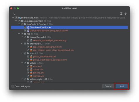 Github Sawaca Capacitor Widget Github Notification
