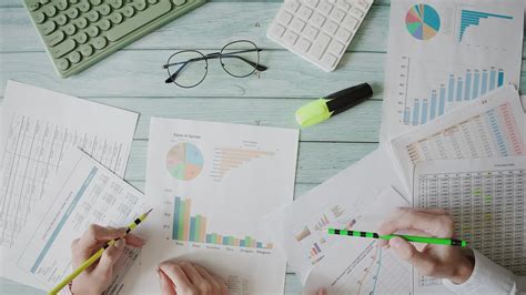 Business People Analyzing Marketing Data Free Stock Video