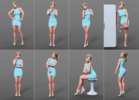 Z Petite Goddess Shape And Pose Mega Set For Genesis 9 Daz 3D