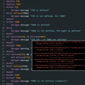 Preprocessor Directives Wolles Elektronikkiste