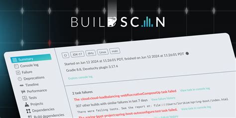 Run A Free Build Scan® For Gradle Apache Maven And Sbt Builds Gradle