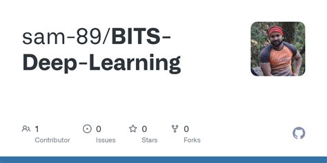 Github Sam 89bits Deep Learning