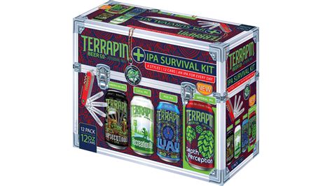 Terrapin Beer Co Survival Kit Variety Pack Ipa Cans 12 Oz X 12 Ct