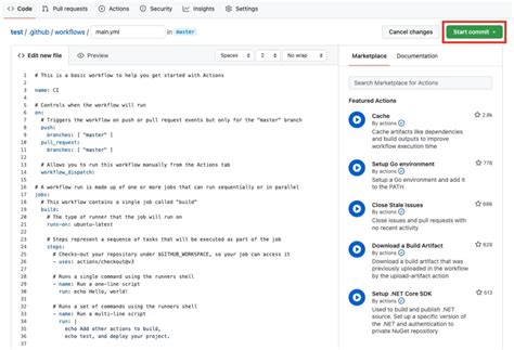 Github Github Actions Terminart Express