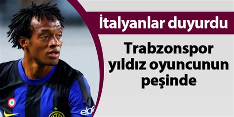 İtalyanlar Duyurdu Trabzonspor Yıldız Oyuncunun Peşinde Trabzon
