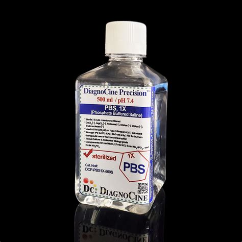 Pbs 1x Phosphate Buffered Saline Sterile Diagnocine Precision