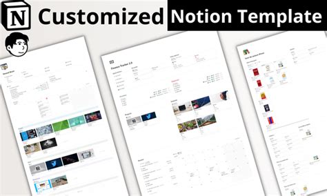 I Will Build An Aesthetic Customized Notion Template By Notionova