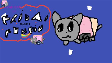Pixilart Nyan Cat In Fnf By RafaStudios