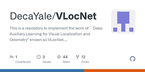 GitHub DecaYale VLocNet This Is A Repository To Implement The Work