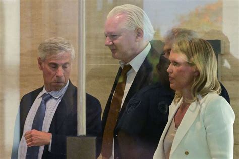 Wikileaks Founder Julian Assange Freed In Us Plea Deal