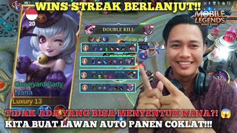 BUILD NANA TERSAKIT TIDAK TERSENTUH SEKALIPUN Mobile Legends