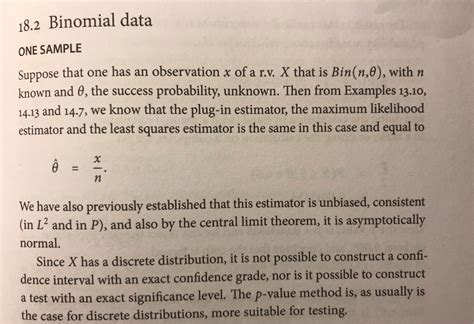 Hypothesis Testing Understanding Confidence Intervals And Tests For Discrete Distributions