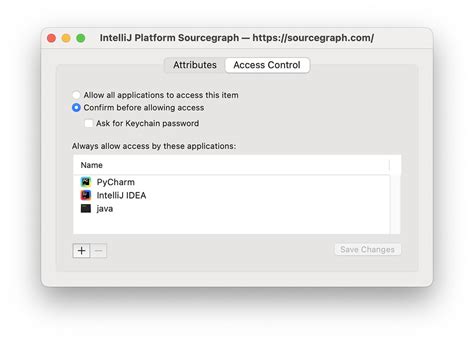 Group Keyring Access For All Ides From Jetbrains Familly Intellij Platform Jetbrains Platform
