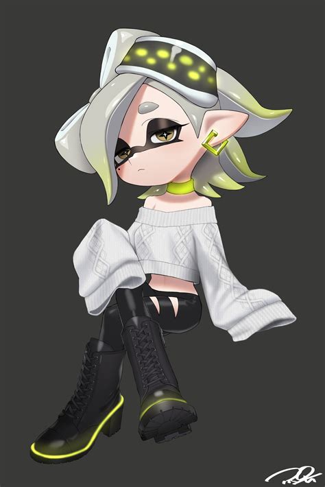 Hotaru Splatoon Marie Splatoon Image By Puchiman 4046970