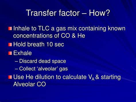 How Does A Transfer Factor Work At Richard Armes Blog