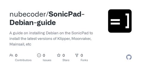 Github Nubecodersonicpad Debian Guide A Guide On Installing Debian On The Sonicpad To