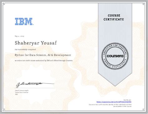 Datascience Datasciencejourney Ibm Coursera Certificate Artificialintelligence Ai