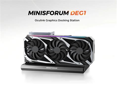 Minisforum Deg Wereldwijd Uitgebracht Als Goedkoop Oculink Egpu Dock Om Te Concurreren Met Gpd