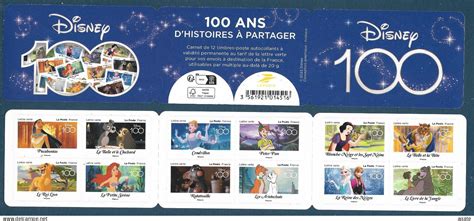Commémoratifs BC Disney 100 ans d histoires à partager 2023 Neuf