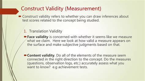 Validity In Research Pptx