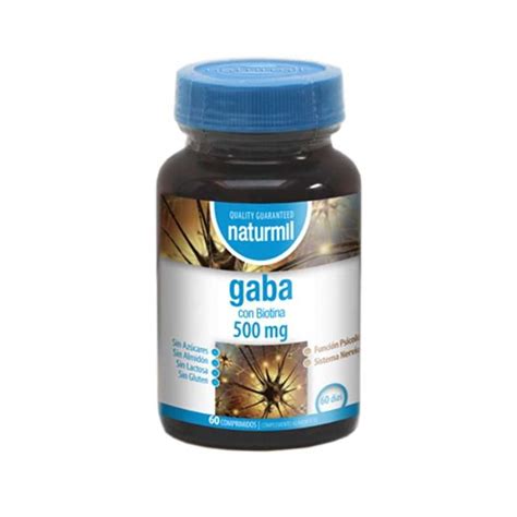 Gaba 60 Comprimidos Naturmil Vivaelmusculo