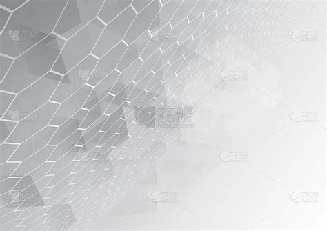 抽象灰白科技几何企业设计背景eps 10。矢量图图片科技背景图片素材 花瓣网