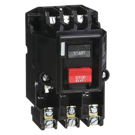 Square D Manual Motor Starter 025a 600v 3p 2510mco3 Zoro