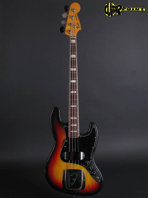 1978 Fender Jazz Bass 3 Tone Sunburst Guitarpoint