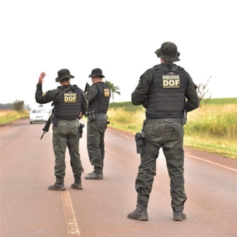 Dof Prende Foragido Da Justiça Em Caarapó Departamento De Operações
