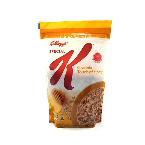 Kelloggs Touch Of Honey Granola Cereal Low Fat 320 G Online At Best